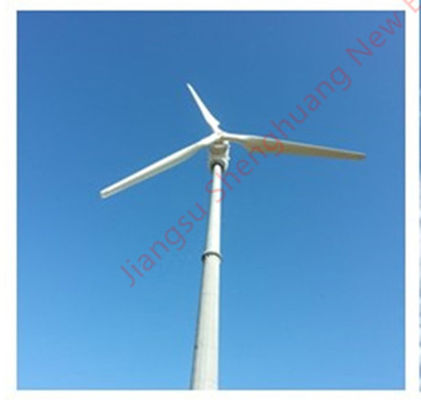 380V 100KW Wind Turbine Generator System Flange Connection Wind Power ...
