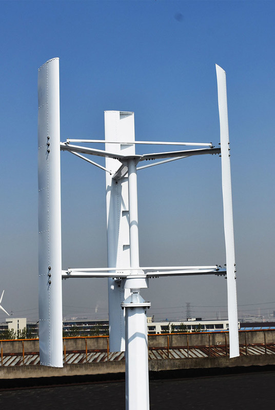 10KW Vertical Axis Turbine Small Vertical Wind Generator 3 Blade For ...