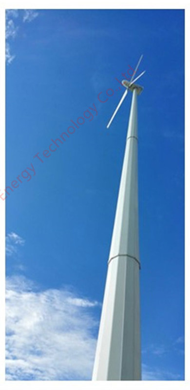 380V 100KW Wind Turbine Generator System Flange Connection Wind Power ...