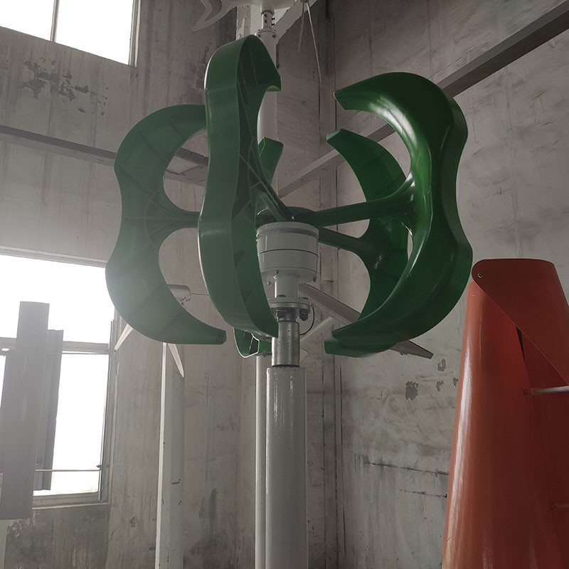 50W 100W G Type VAWT Wind Turbine 200W 400W 12V 24V Vertical Axis Wind ...